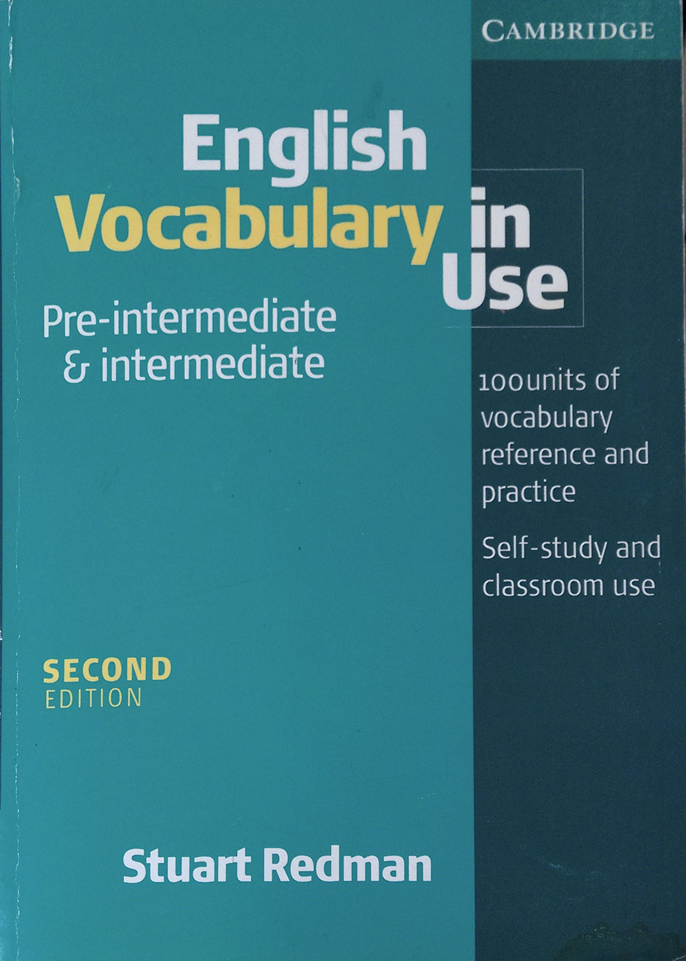 کتاب دست دوم English Vocabulary in use Pre intermediate & intermediate ...